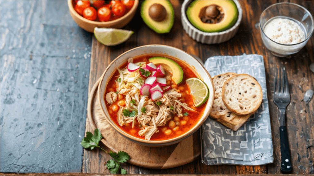 Authentic Chicken Pozole Recipe - Forks & Figs