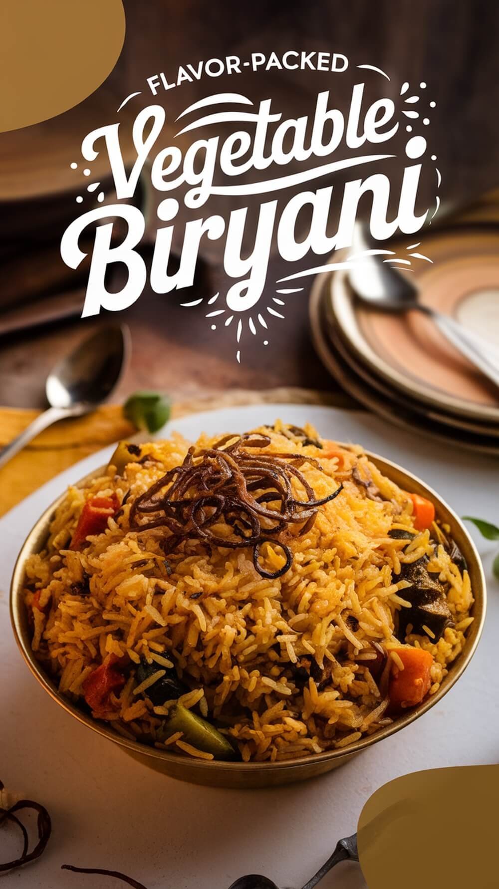 Flavor-Packed Vegetable Biryani - Forks & Figs
