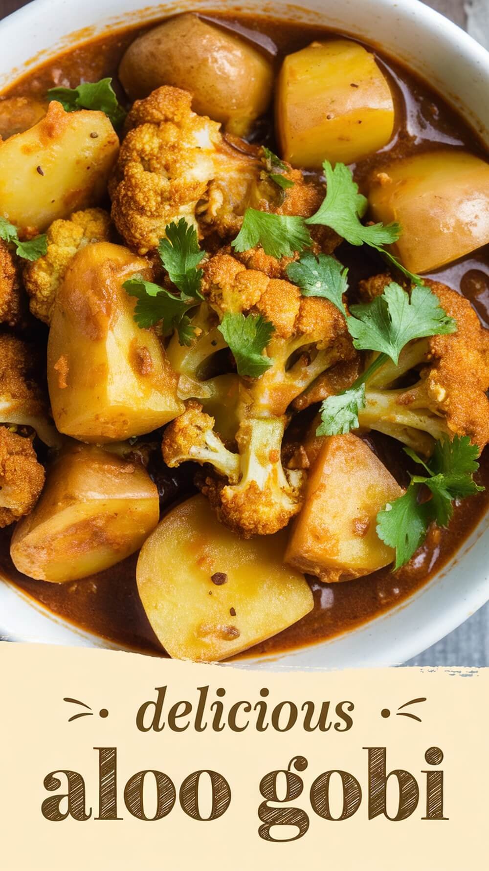 Aloo Gobi: A Flavorful Indian Potato and Cauliflower Curry - Forks & Figs