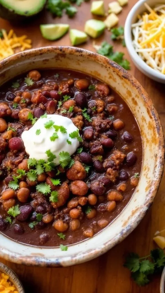 Slow Cooker Mole Chili: A Rich and Flavorful Comfort Dish - Forks & Figs