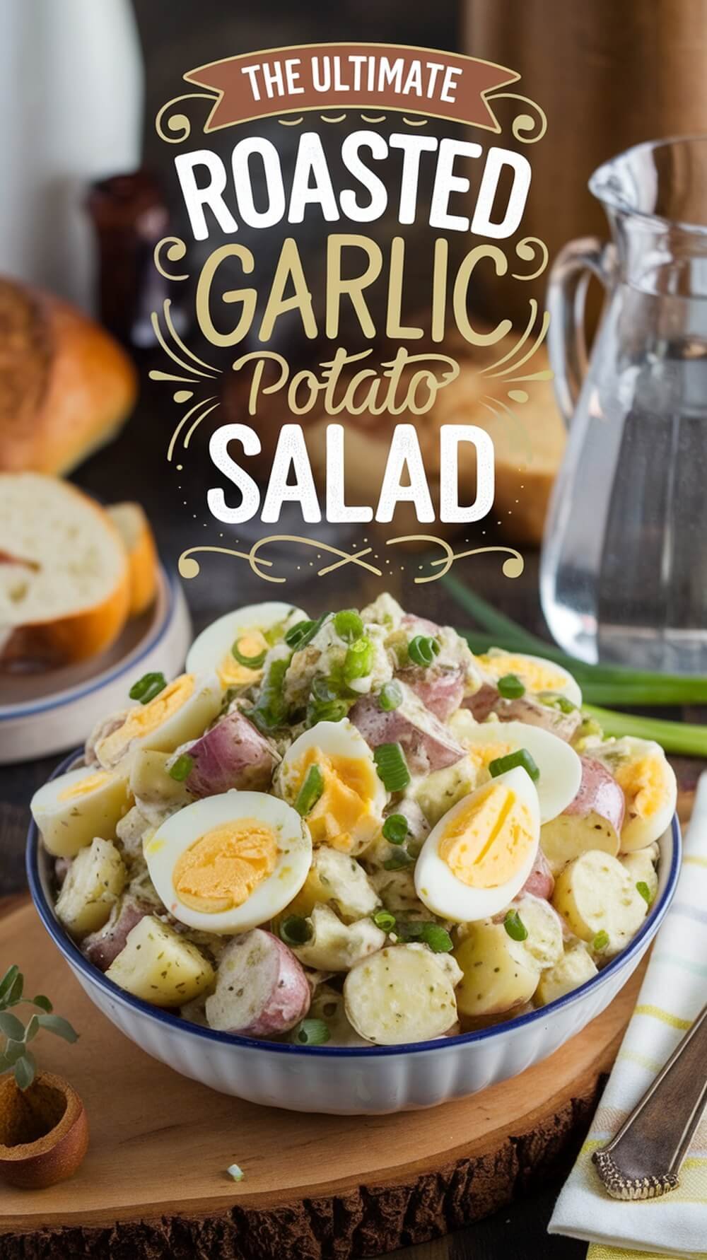 Creamy Roasted Garlic Potato Salad – A Flavor-Packed Side Dish! - Forks ...