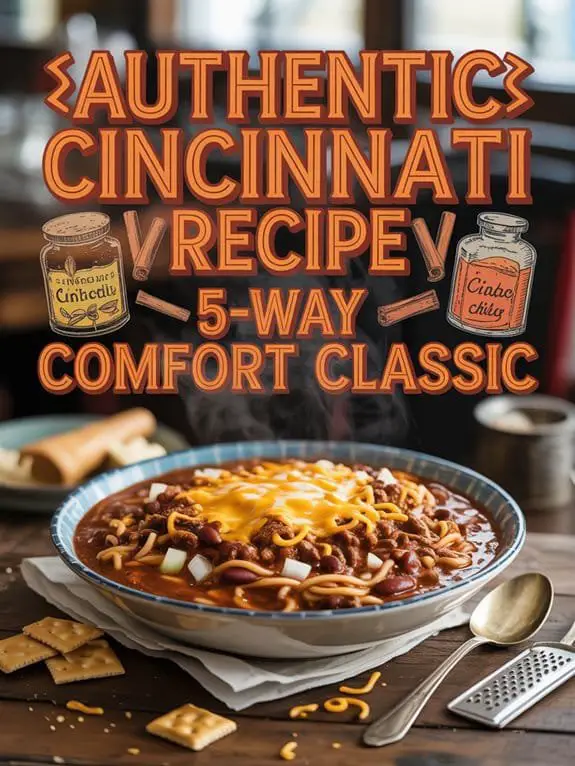 Authentic Cincinnati Chili Recipe: 5-Way Comfort Classic - Forks & Figs
