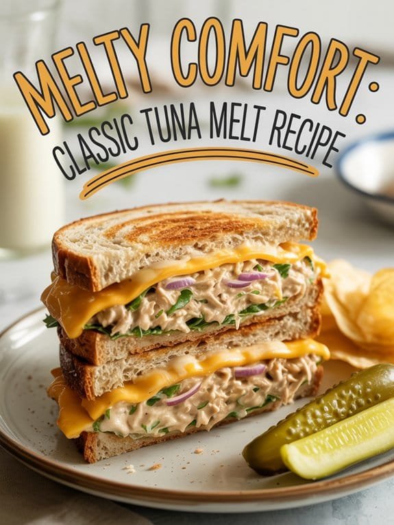 Melty Comfort: Classic Tuna Melt Recipe - Forks & Figs