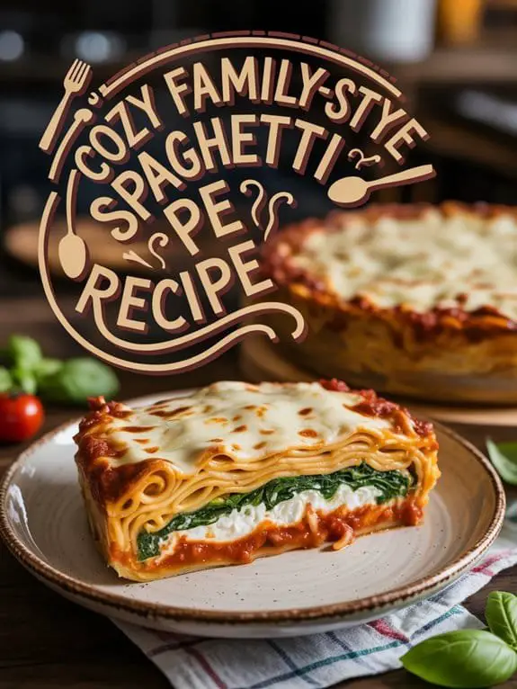 Cozy Family-Style Spaghetti Pie Recipe - Forks & Figs