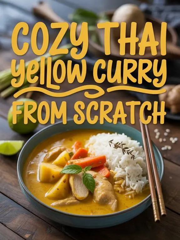 Cozy Thai Yellow Curry Recipe From Scratch - Forks & Figs