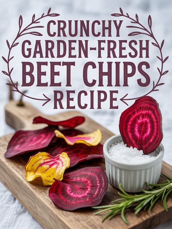 Crunchy Garden-Fresh Beet Chips Recipe - Forks & Figs