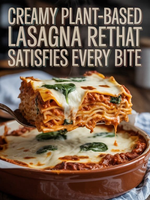 Creamy Plant-Based Lasagna Recipe That Satisfies Every Bite - Forks & Figs