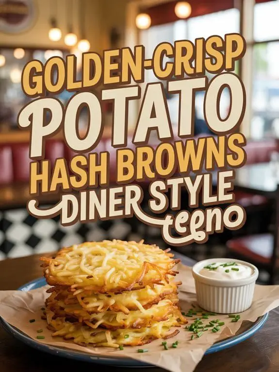 Golden-Crisp Potato Hash Browns Recipe - Diner Style - Forks & Figs