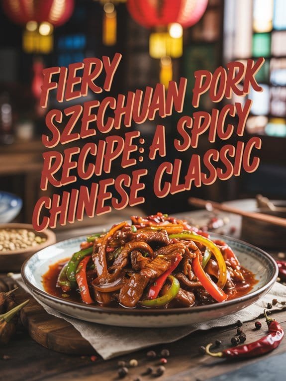 Fiery Szechuan Pork Recipe: A Spicy Chinese Classic - Forks & Figs